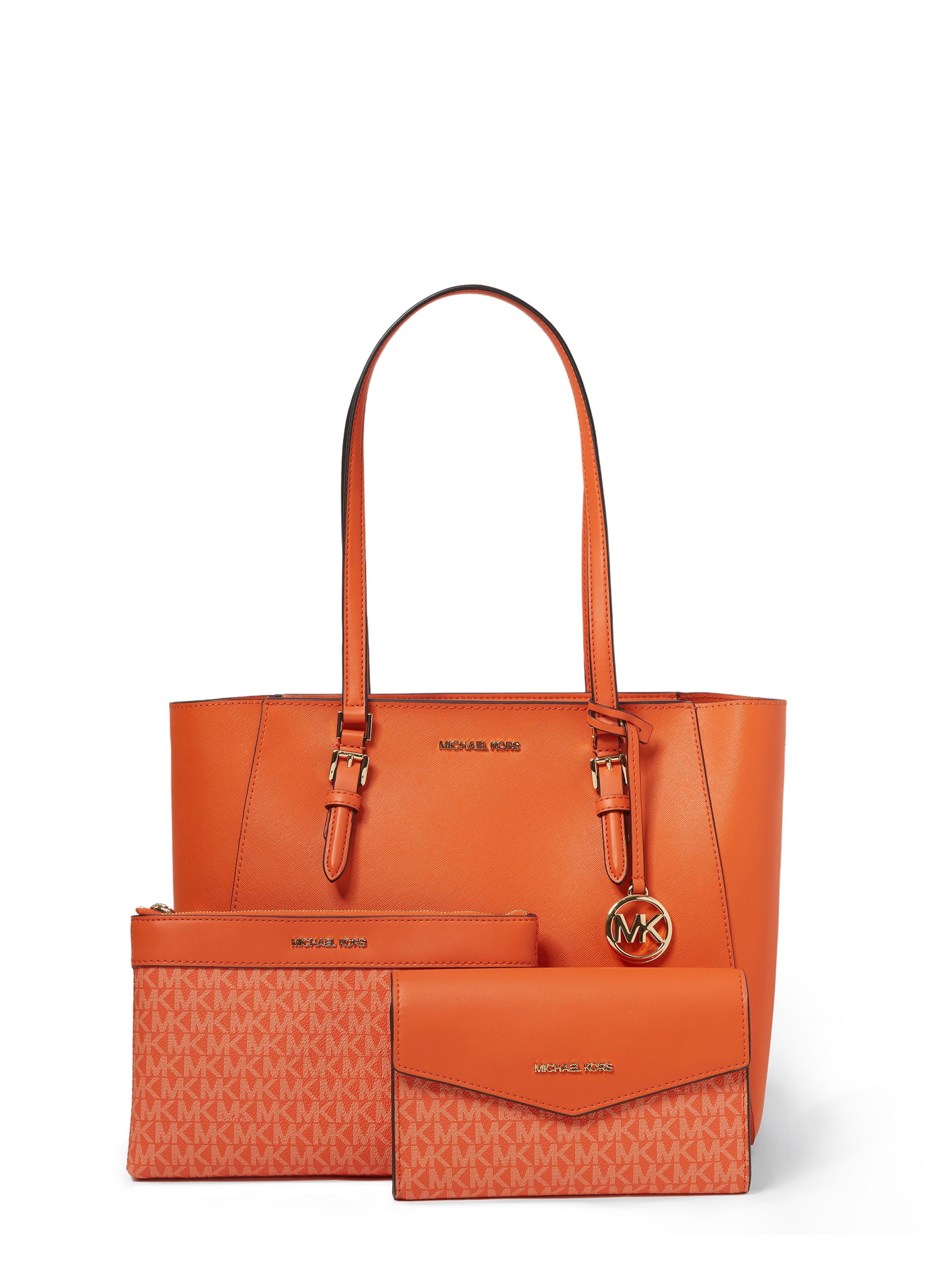 Bolsa Tote Charlotte 3 Em 1 Grande De Couro